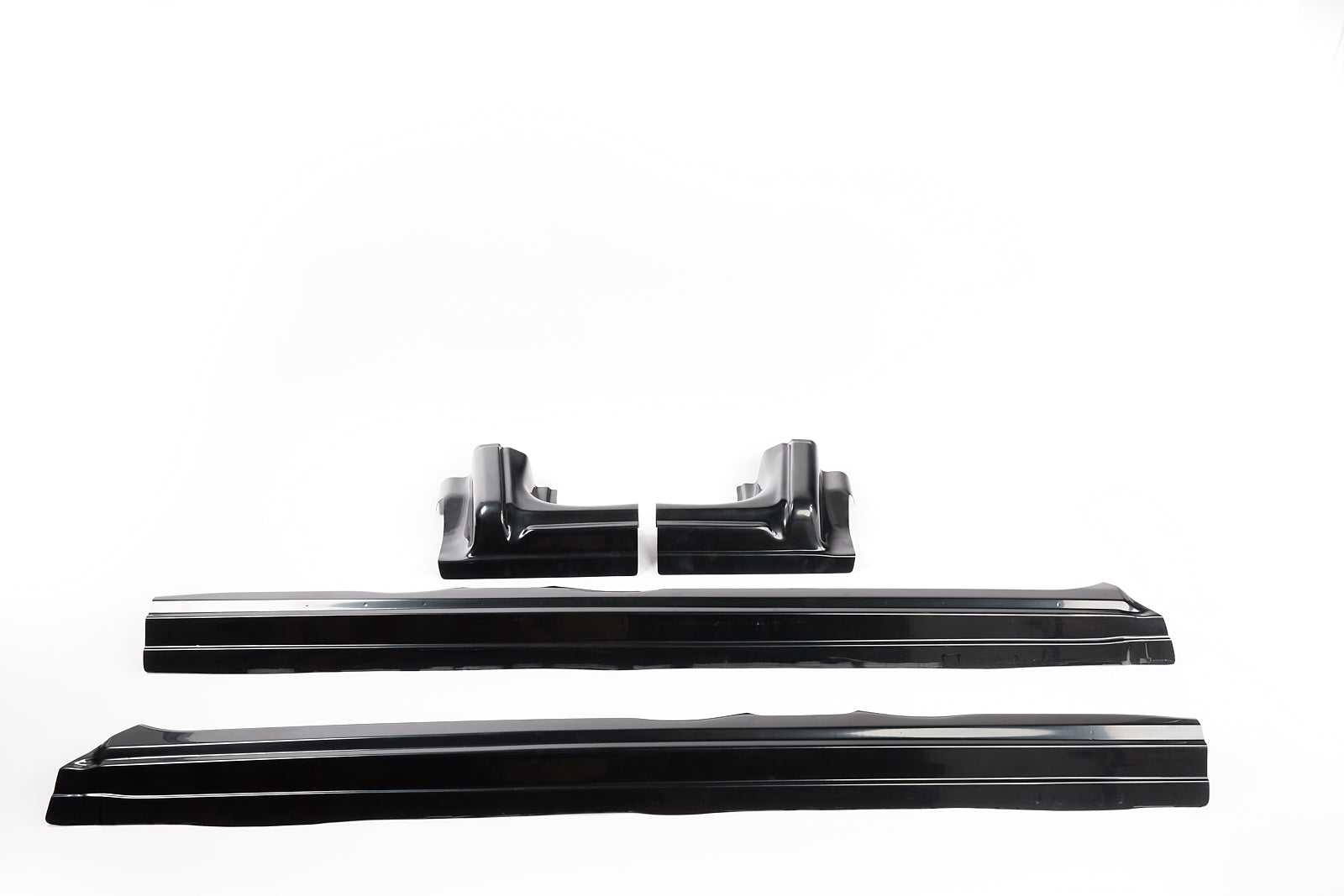 2009-2014 F-150 SuperCrew Cab, Slip On Rocker Panel + Cab Corner Cover ...