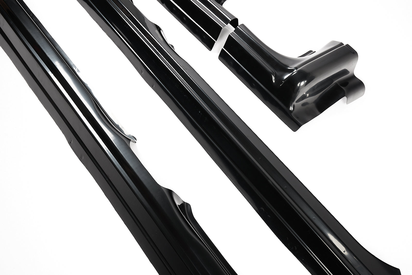 2009-2014 F-150 SuperCrew Cab, Slip On Rocker Panel + Cab Corner Cover ...