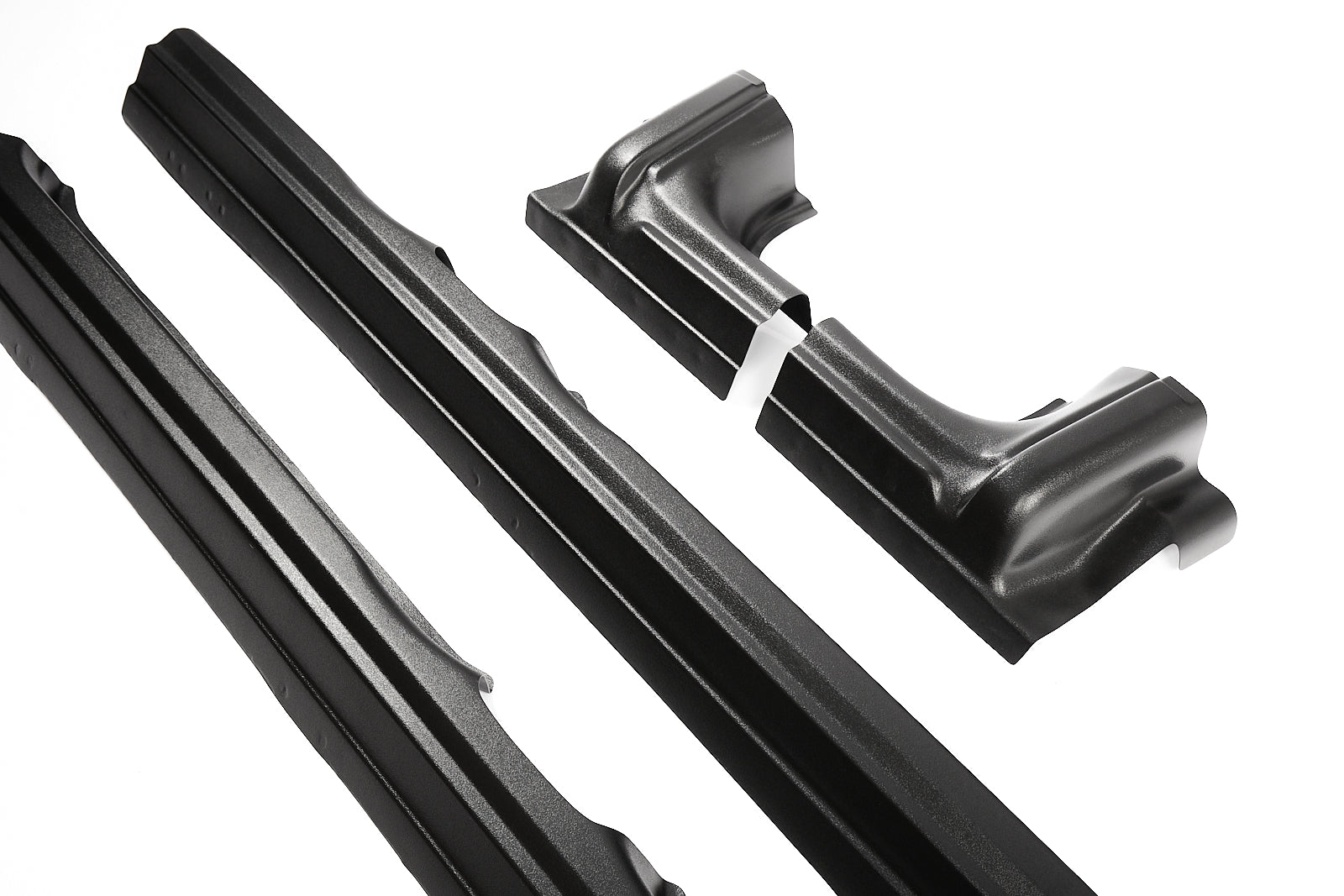 2009-2014 F-150 SuperCrew Cab, Slip On Rocker Panel + Cab Corner Cover ...