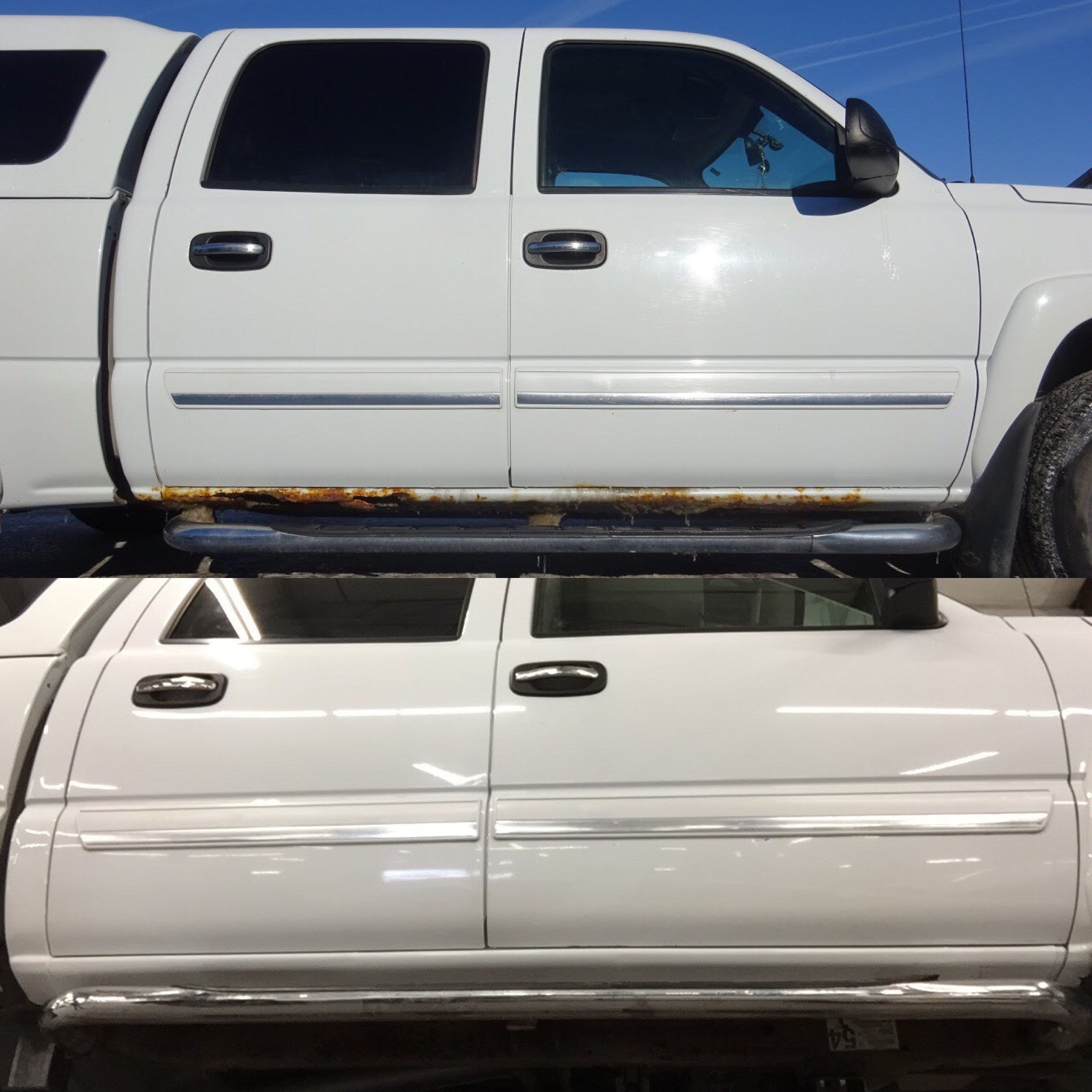 1999-2006 Silverado/Sierra Crew Cab, Slip On Rocker Panel + Cab Corner ...