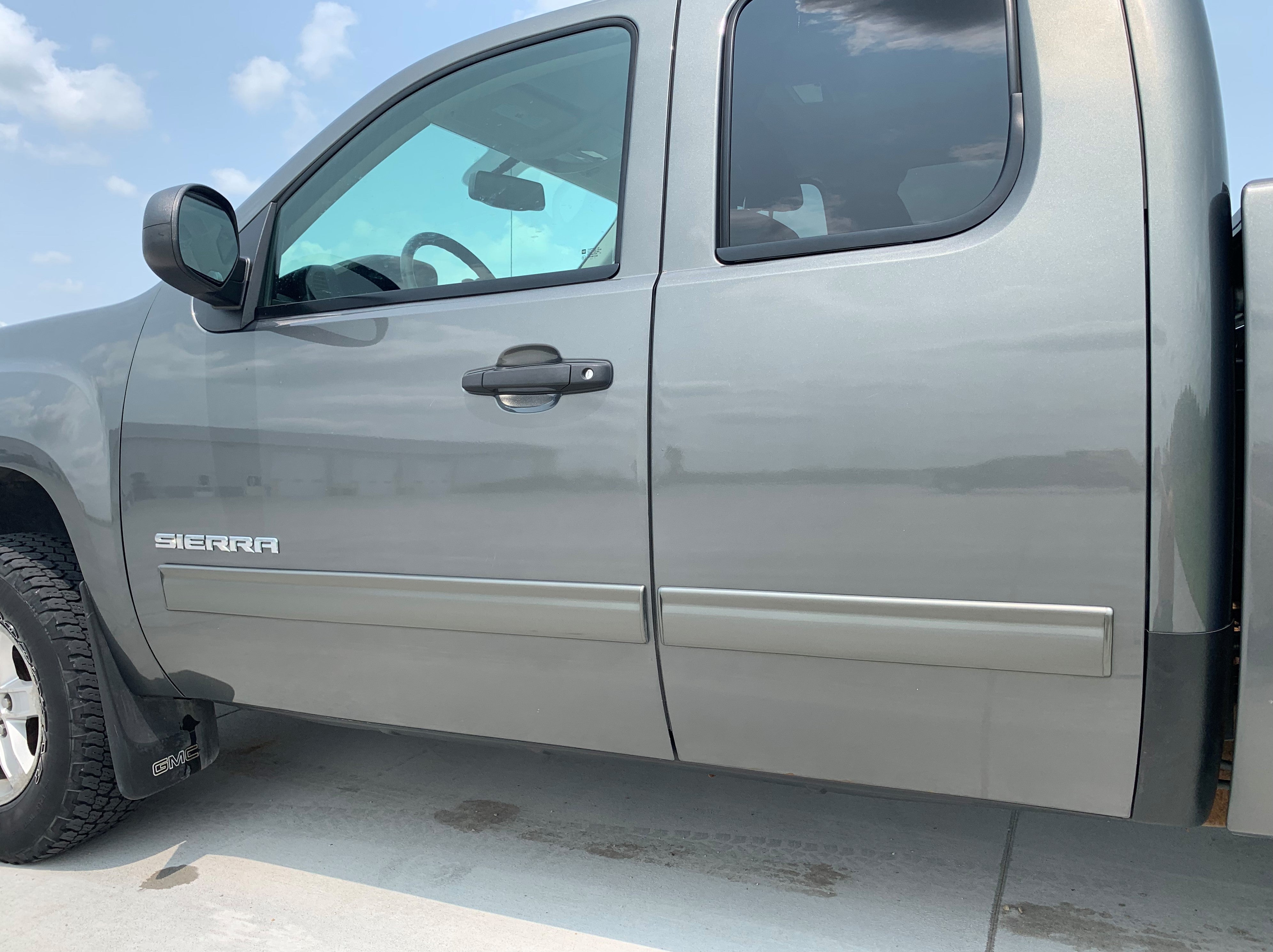 2007-2013 Silverado/Sierra Extended Cab, Slip On Rocker Panels + Cab C ...