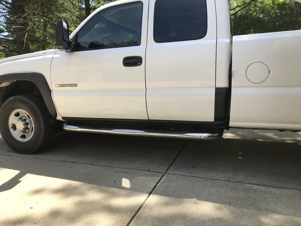 1999-2006 Silverado/Sierra Extended Cab 4-Door, Slip On Rocker Panel ...